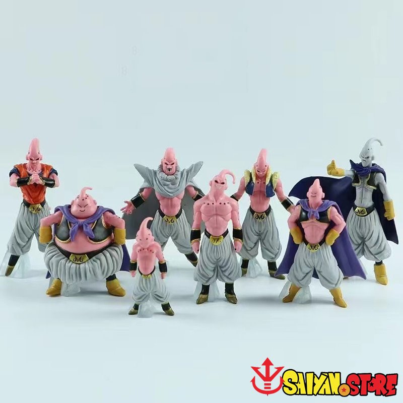 Majin Buu Action Figure Set 8Pcs Special Collection - Dragon Ball ...