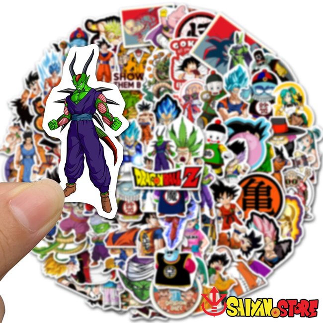 Dragon Ball Z Sticker Pack 30/50/100PCS - Dragon Ball Universe - Best ...