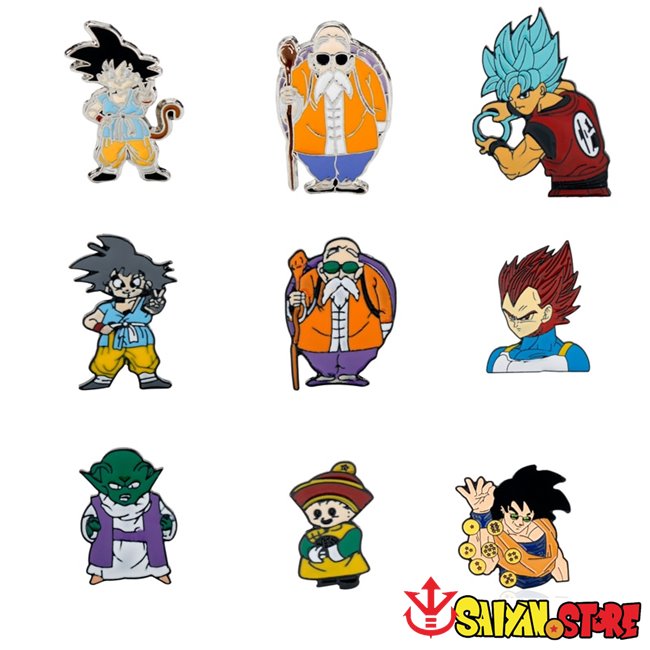 Goku Enamel Pin Dragon Ball Characters - Dragon Ball Universe - Best ...