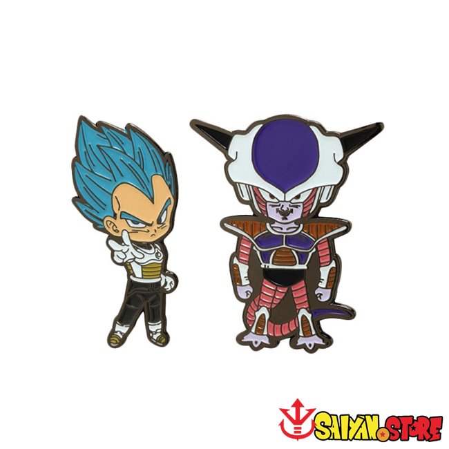 Frieza And Vegeta Pin Set 2PCS - Dragon Ball Universe - Best Store ...
