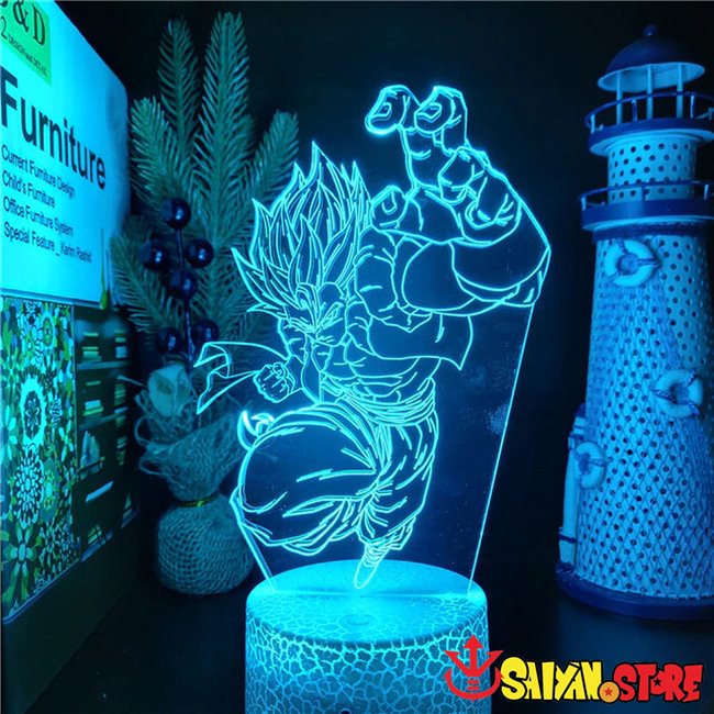 DBZ Characters Vs Goku Led Light 3D | Saiyan Store